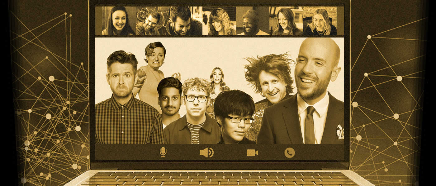 ⭐️HIRE ZOOM COMEDIANS: Hire Online Comedians⭐️